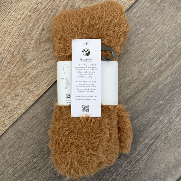 UGG | Accessories | Brown Fuzzy Ugg Socks | Poshmark